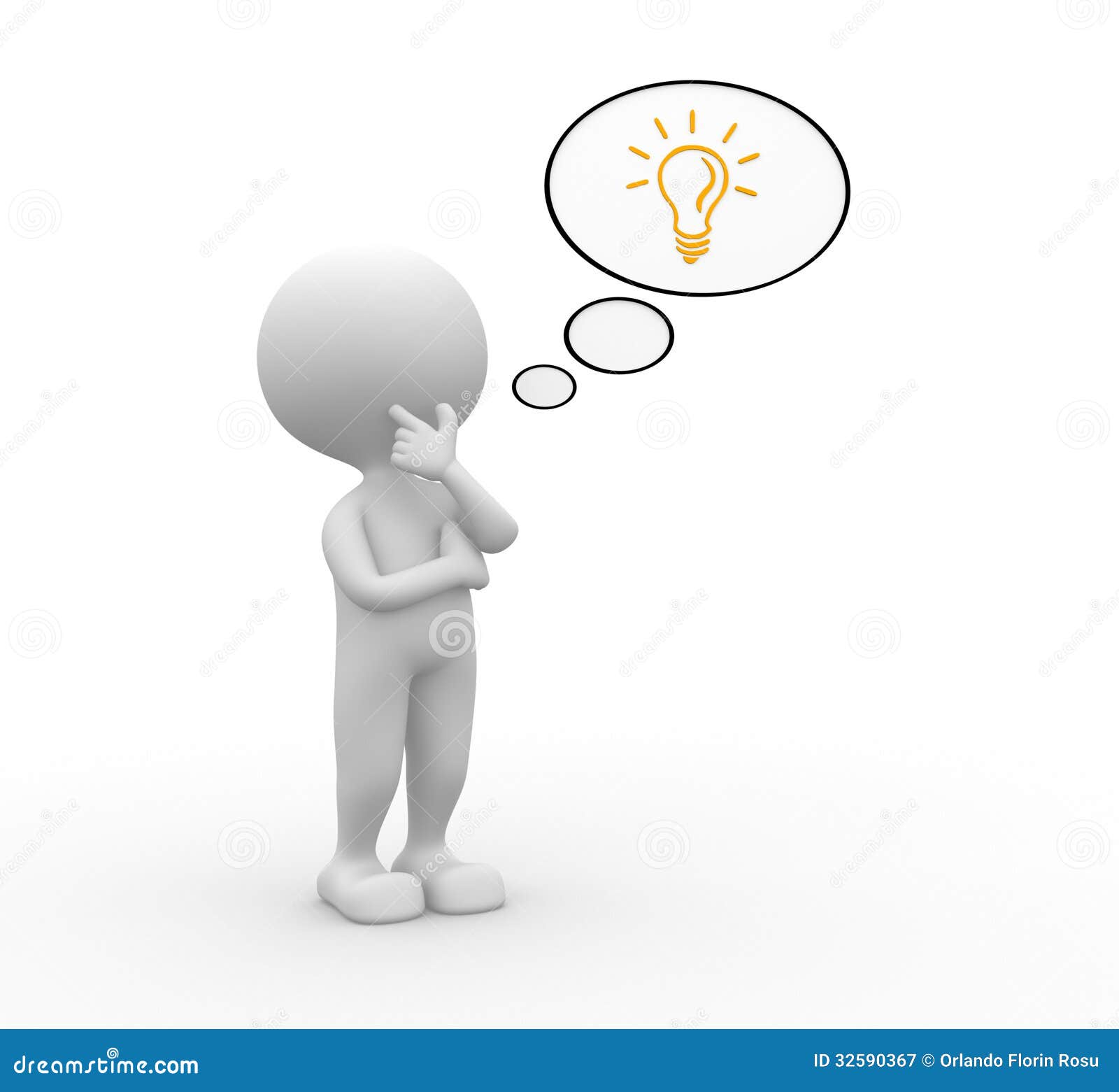 Idea concept stock illustration. Illustration of message - 32590367