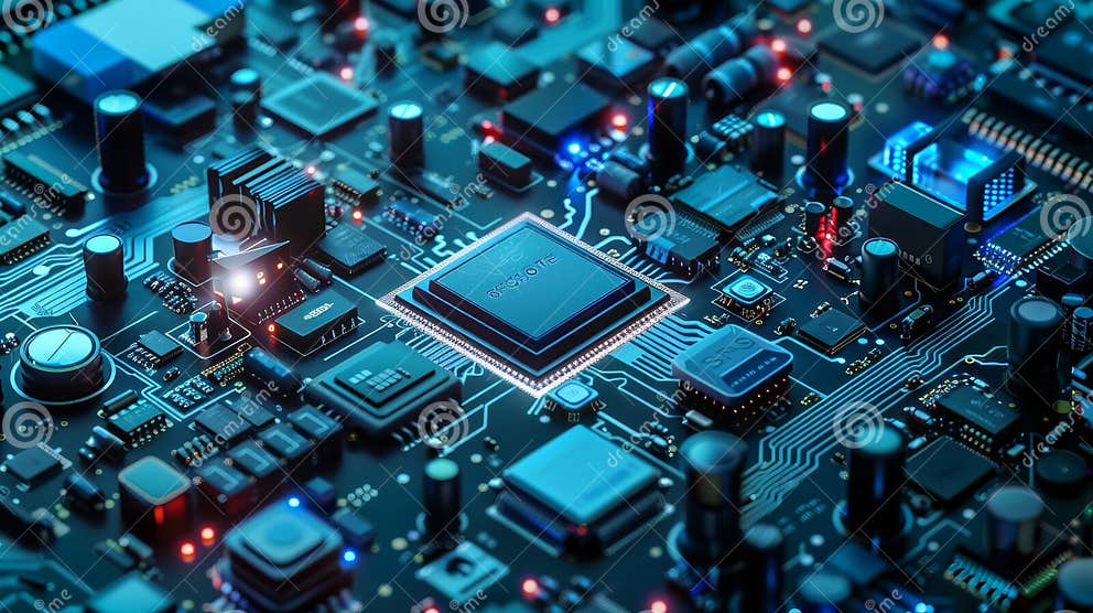 The Idea Concept of Engineering. the Development of Electronic Devices ...