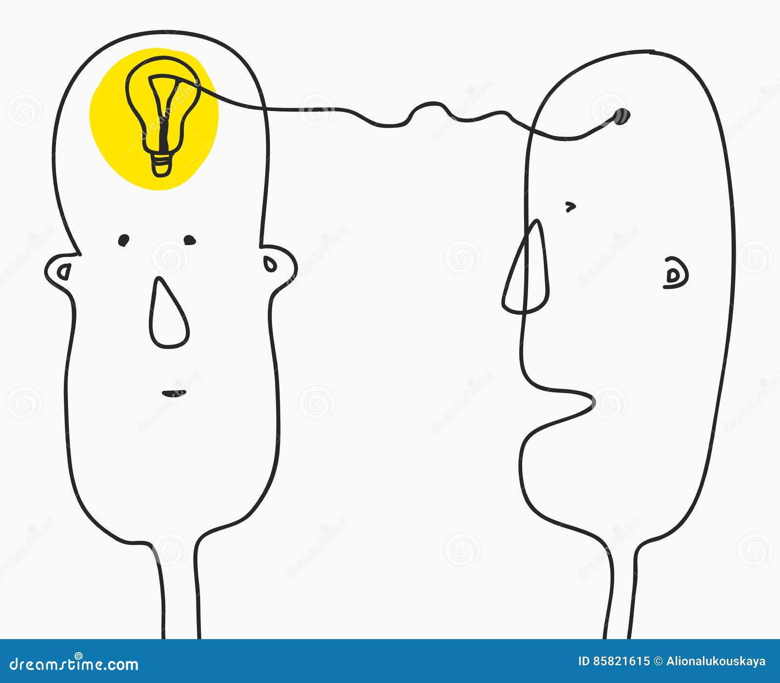 Idea Concept.Finding Solution,brainstorming,creative Thinking,light ...