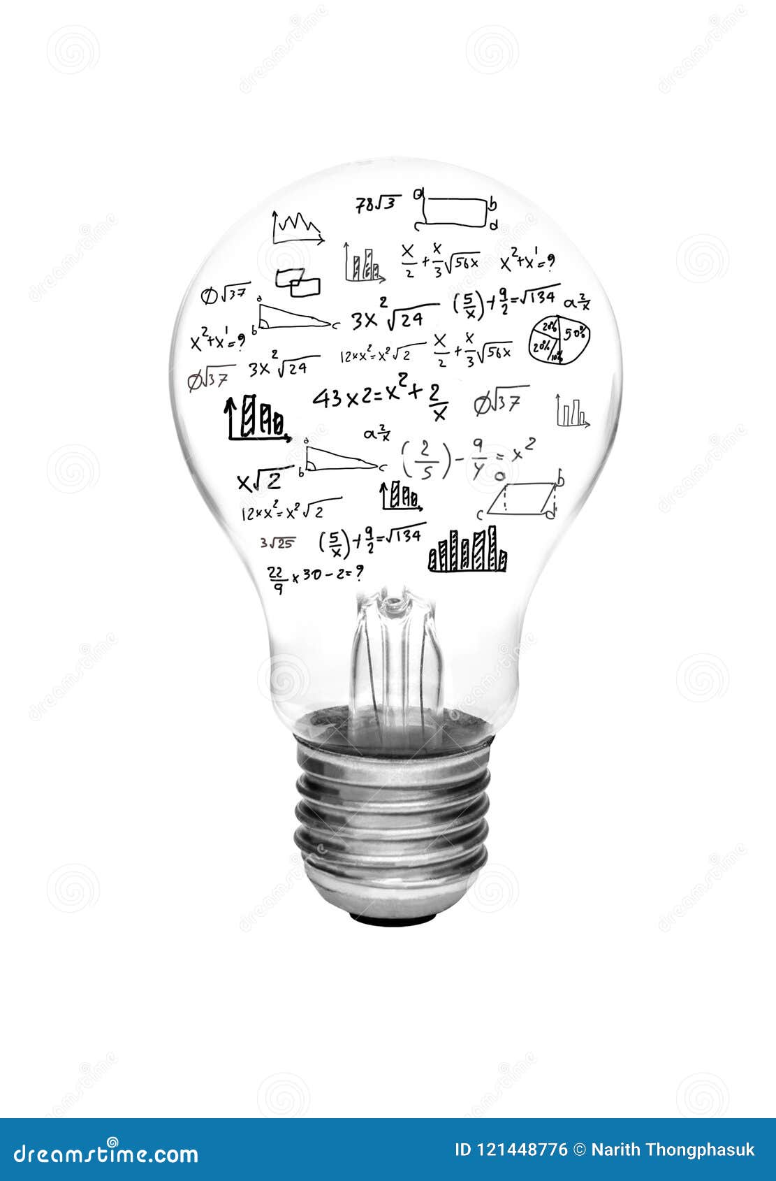 Idea Math Formulas Stock Photography | CartoonDealer.com #113116334