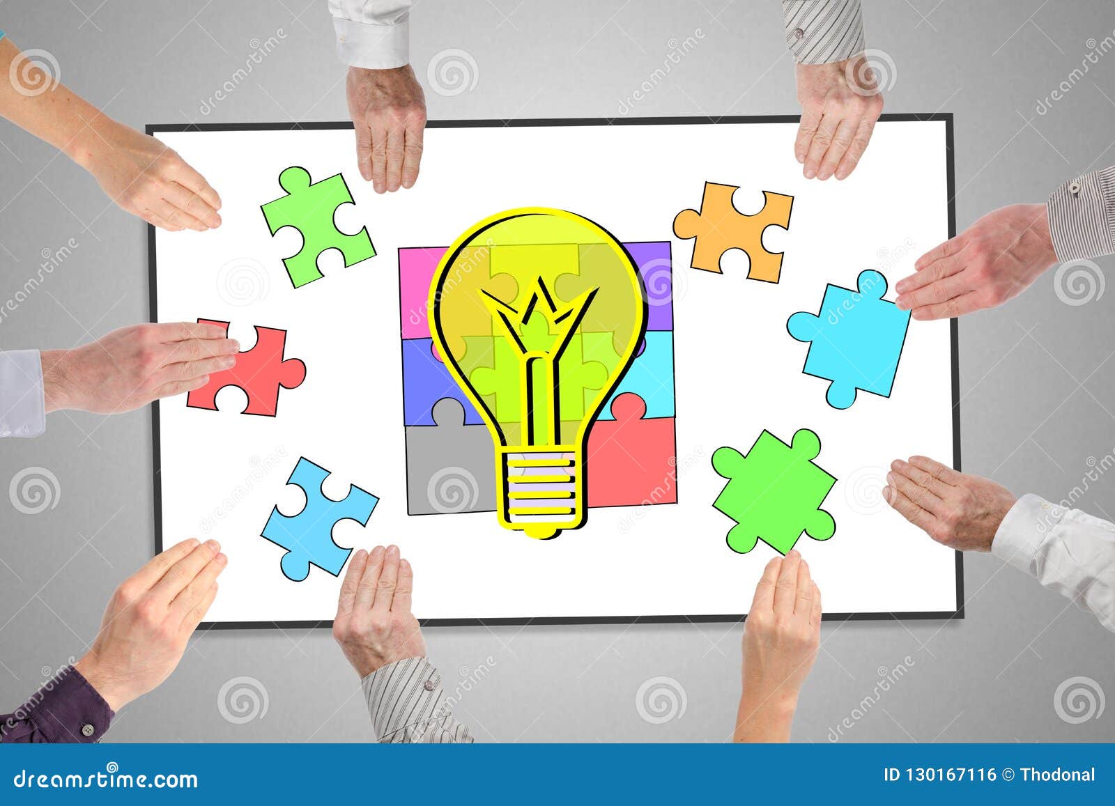 Idea Concept on a Whiteboard Stock Photo - Image of whiteboard, success ...