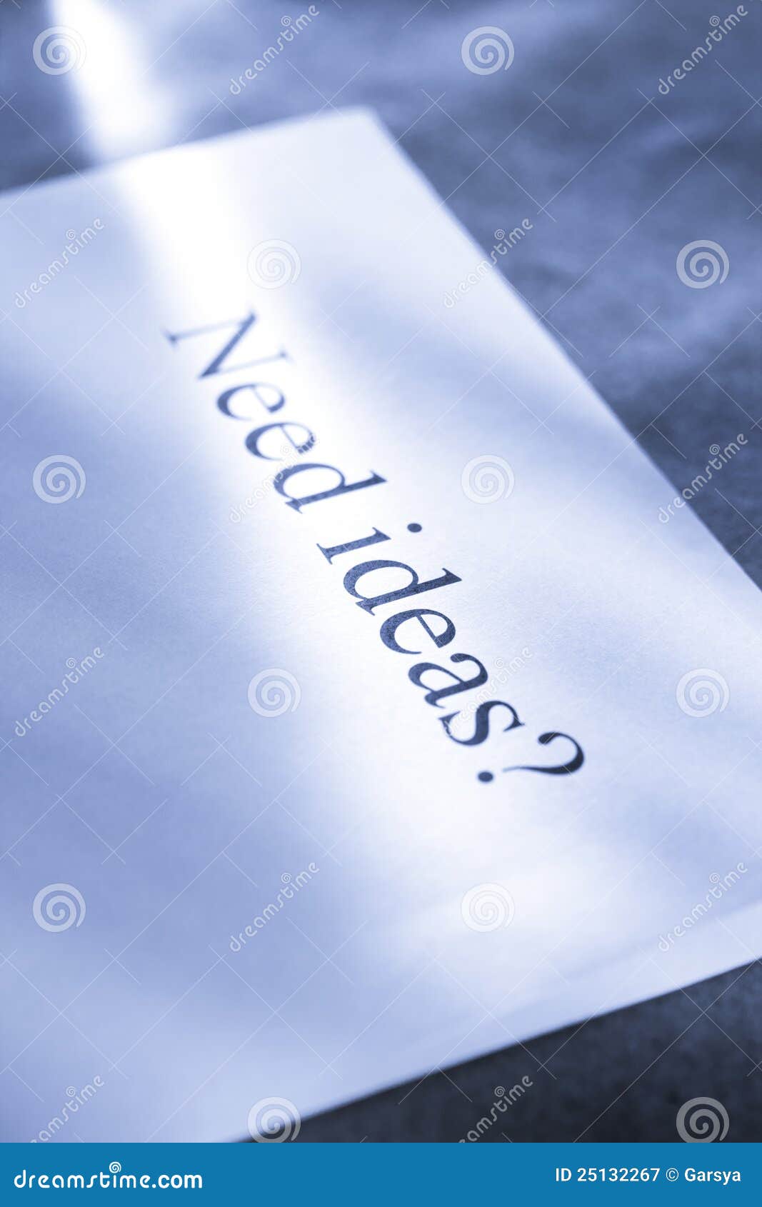 Idea conception stock image. Image of document, question - 25132267