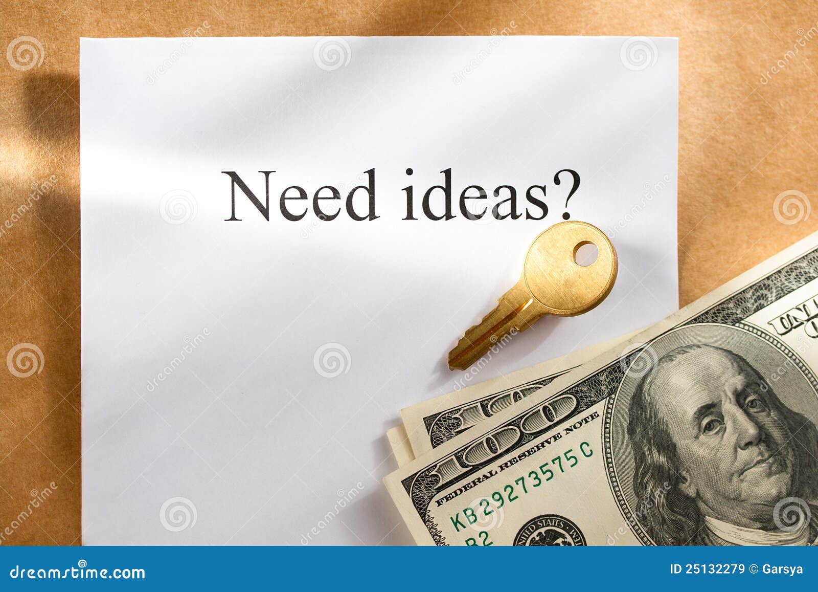 Idea conception stock image. Image of blank, bill, money - 25132279