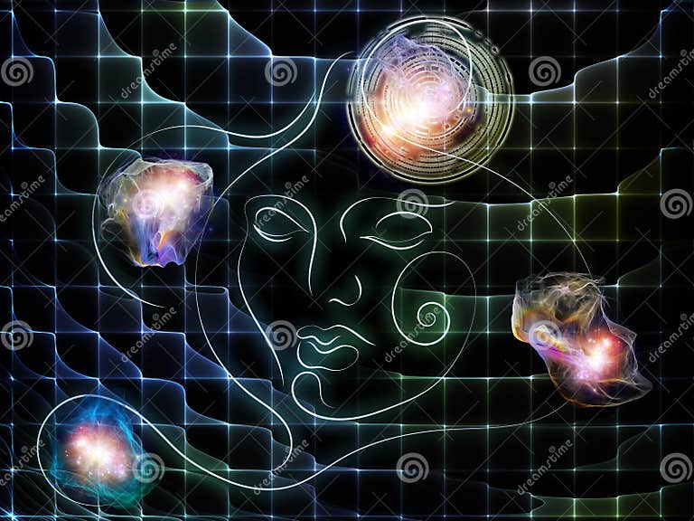 Acceleration of Platonic Realm Stock Illustration - Illustration of ...