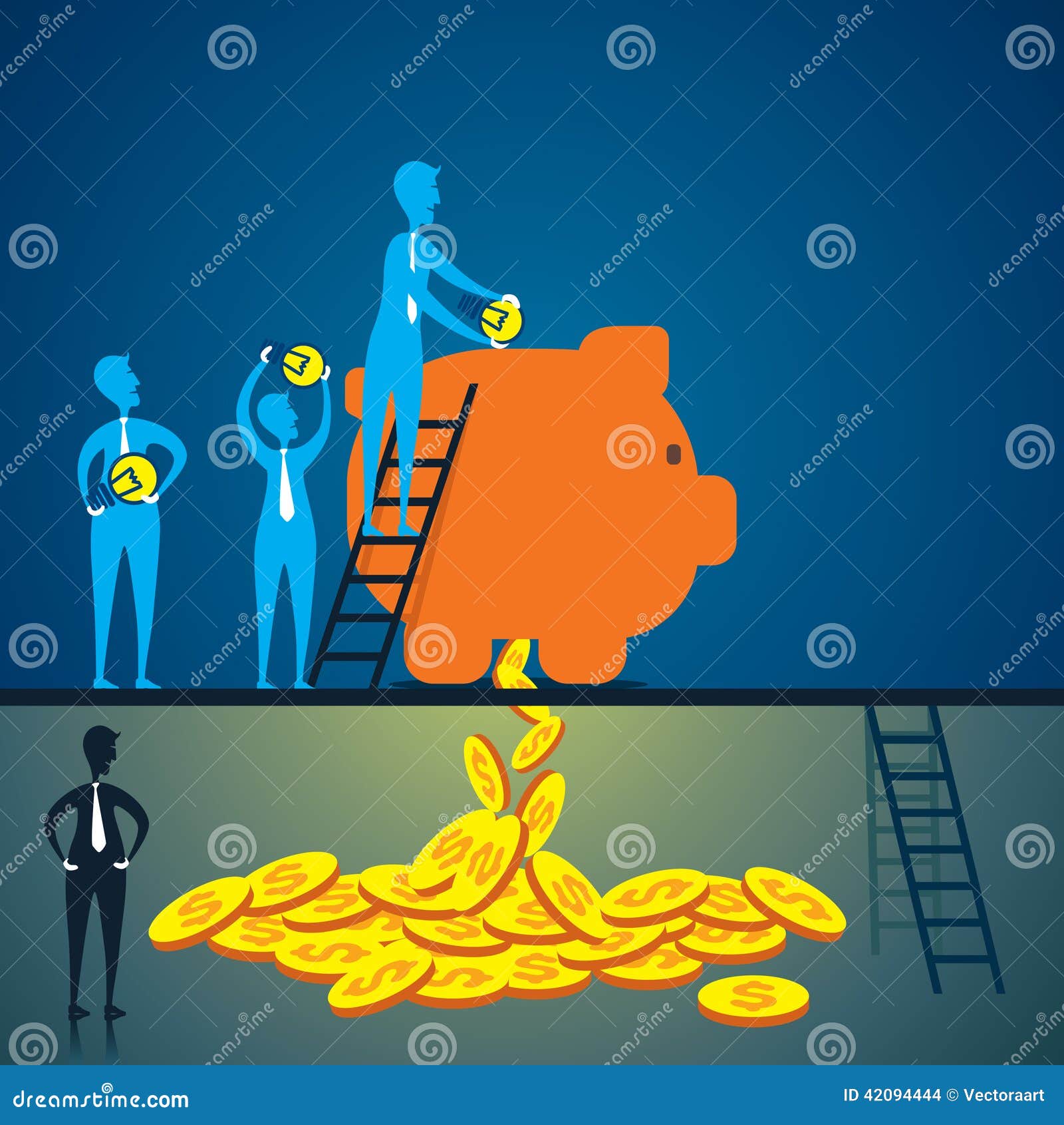 Idea Convert To Money Concept Stock Vector - Illustration of financial ...