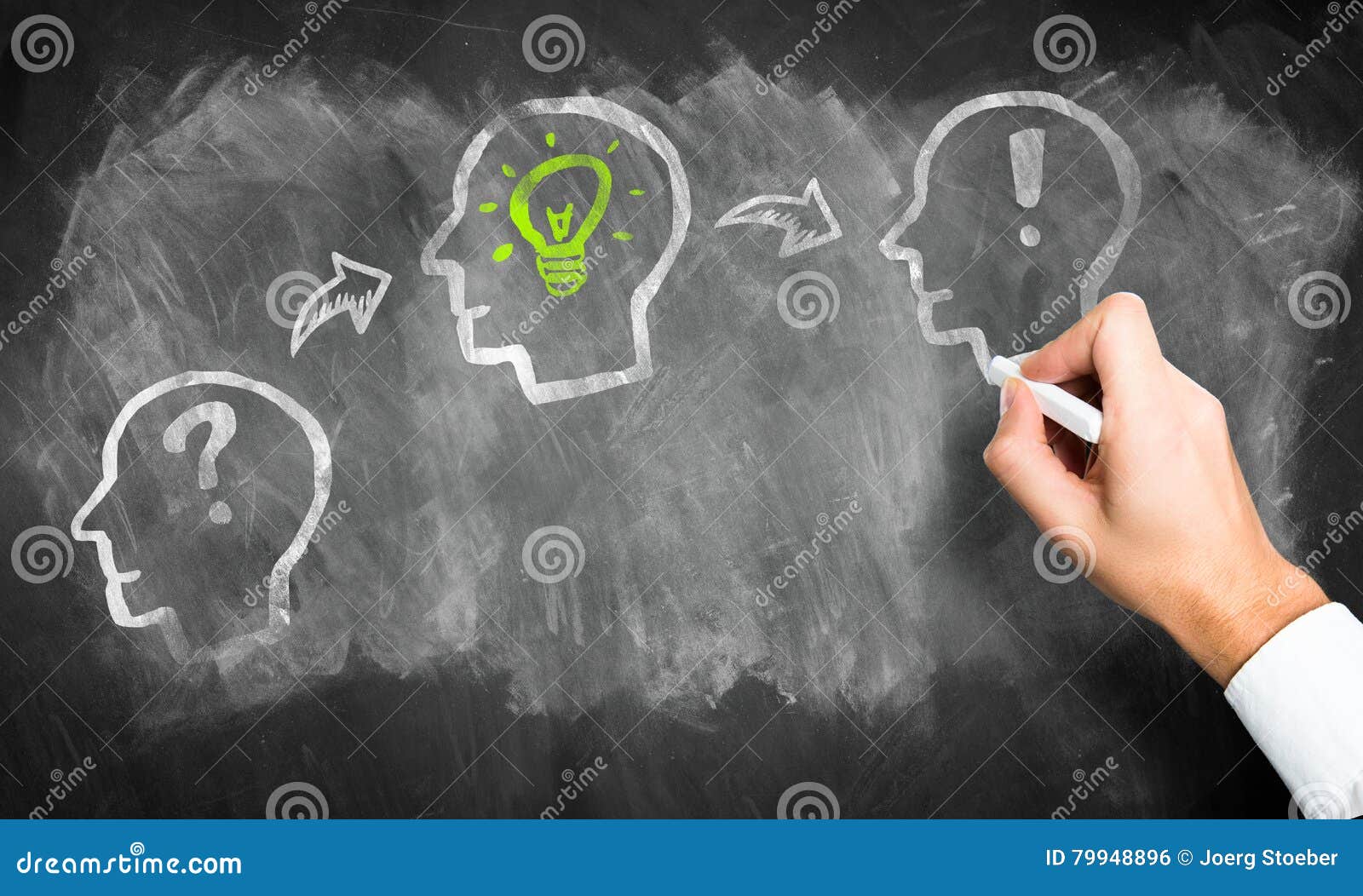 Idea creation process stock photo. Image of executive - 79948896