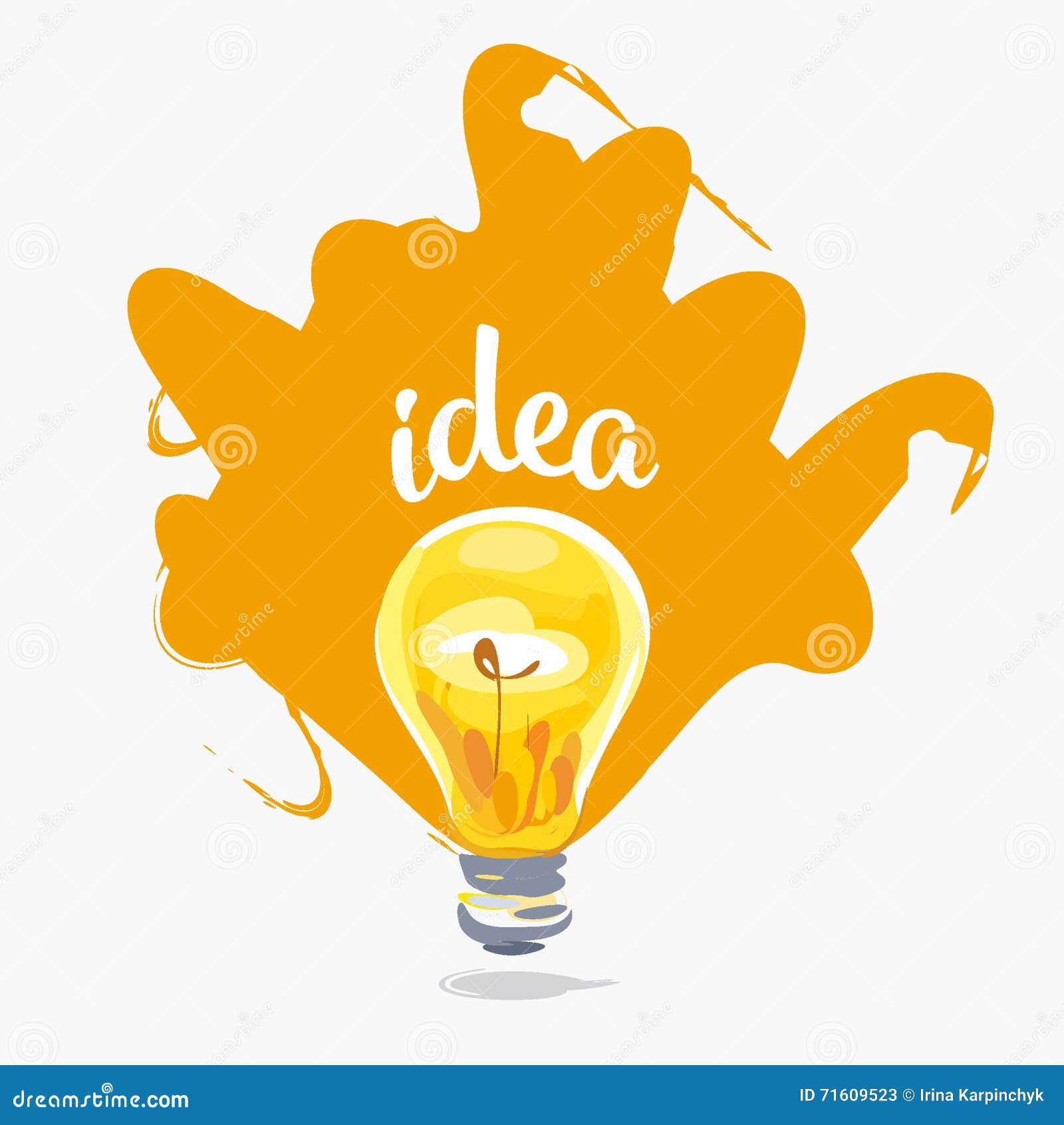 Idea. Creative stock vector. Illustration of graphics - 71609523
