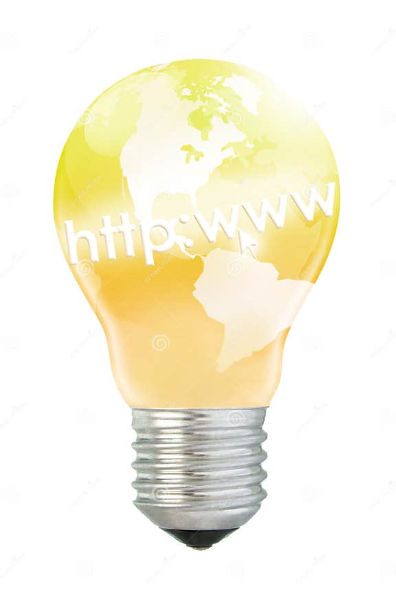 Idea del Internet stock de ilustración. Ilustración de pensamiento ...