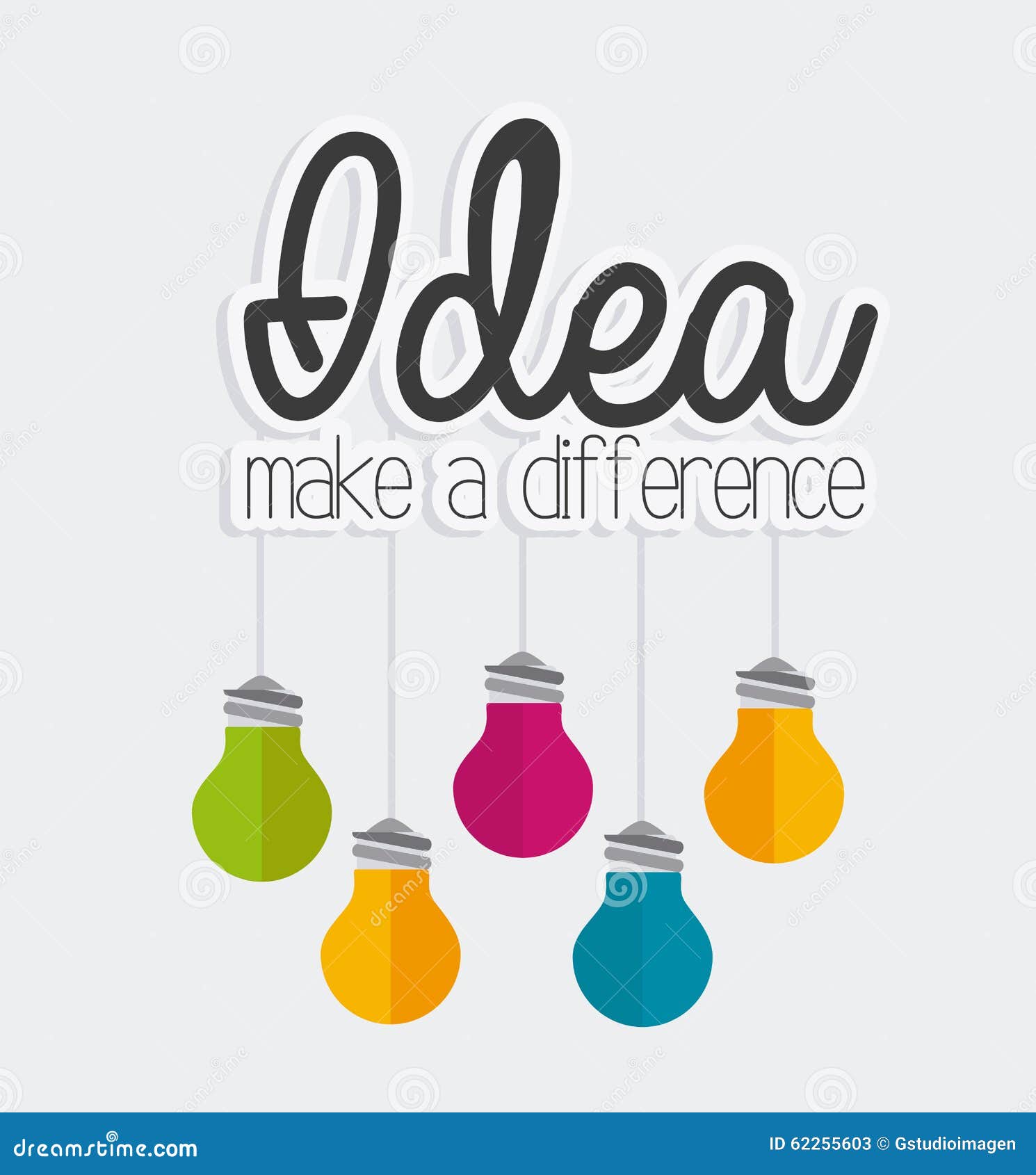 Idea design. stock illustration. Illustration of startup - 62255603