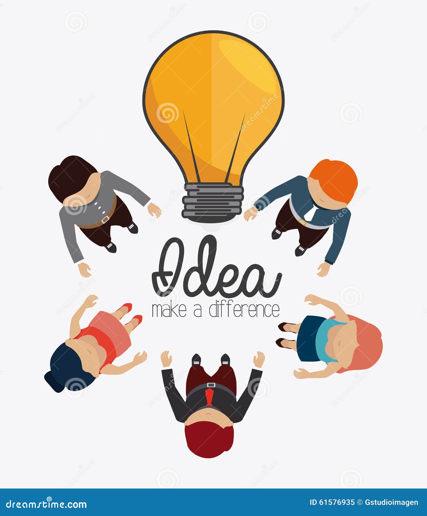 Idea design. stock vector. Illustration of inspiration - 61576935