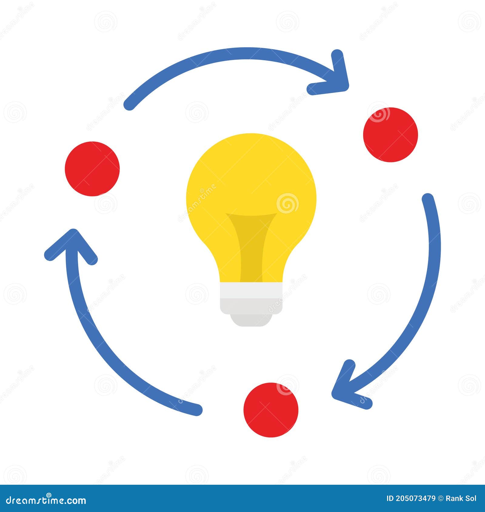 Idea, Idea Develop Vector Icon Which Can Easily Modify Stock Vector ...