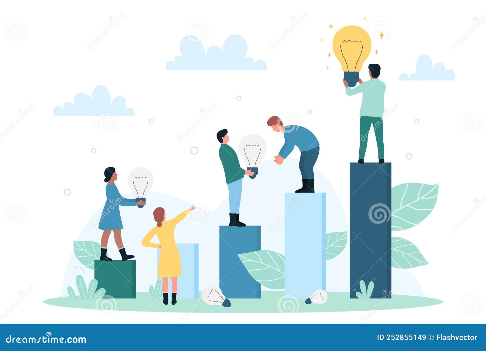 Idea Development, Success Solutions and Strategy, Tiny Business People ...