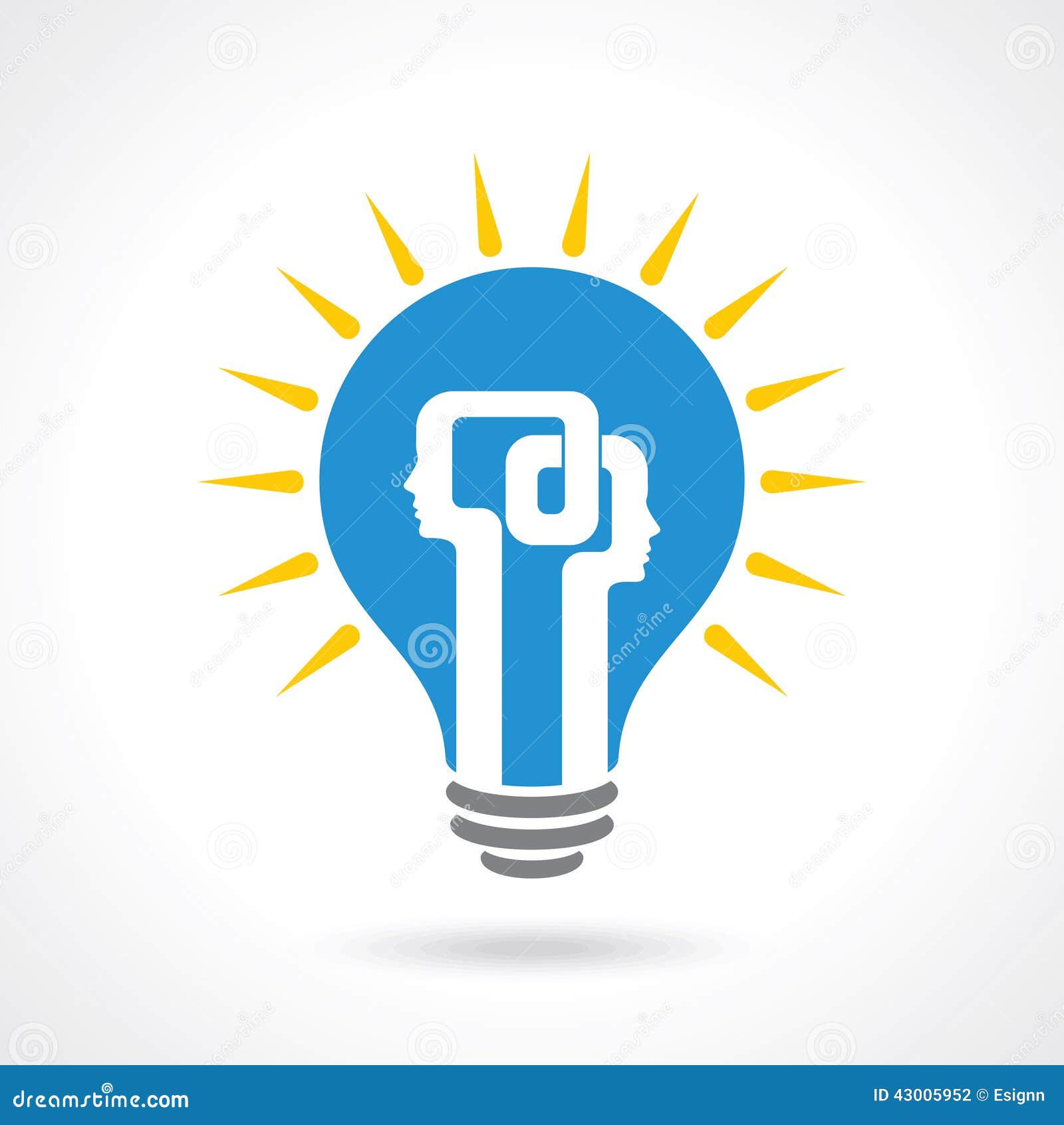 Idea Exchange Concept - Illustration Stock Vector - Illustration of ...