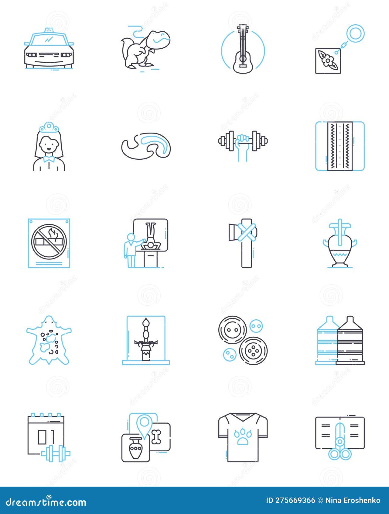 Idea Exchanges Linear Icons Set. Innovation, Collaboration ...