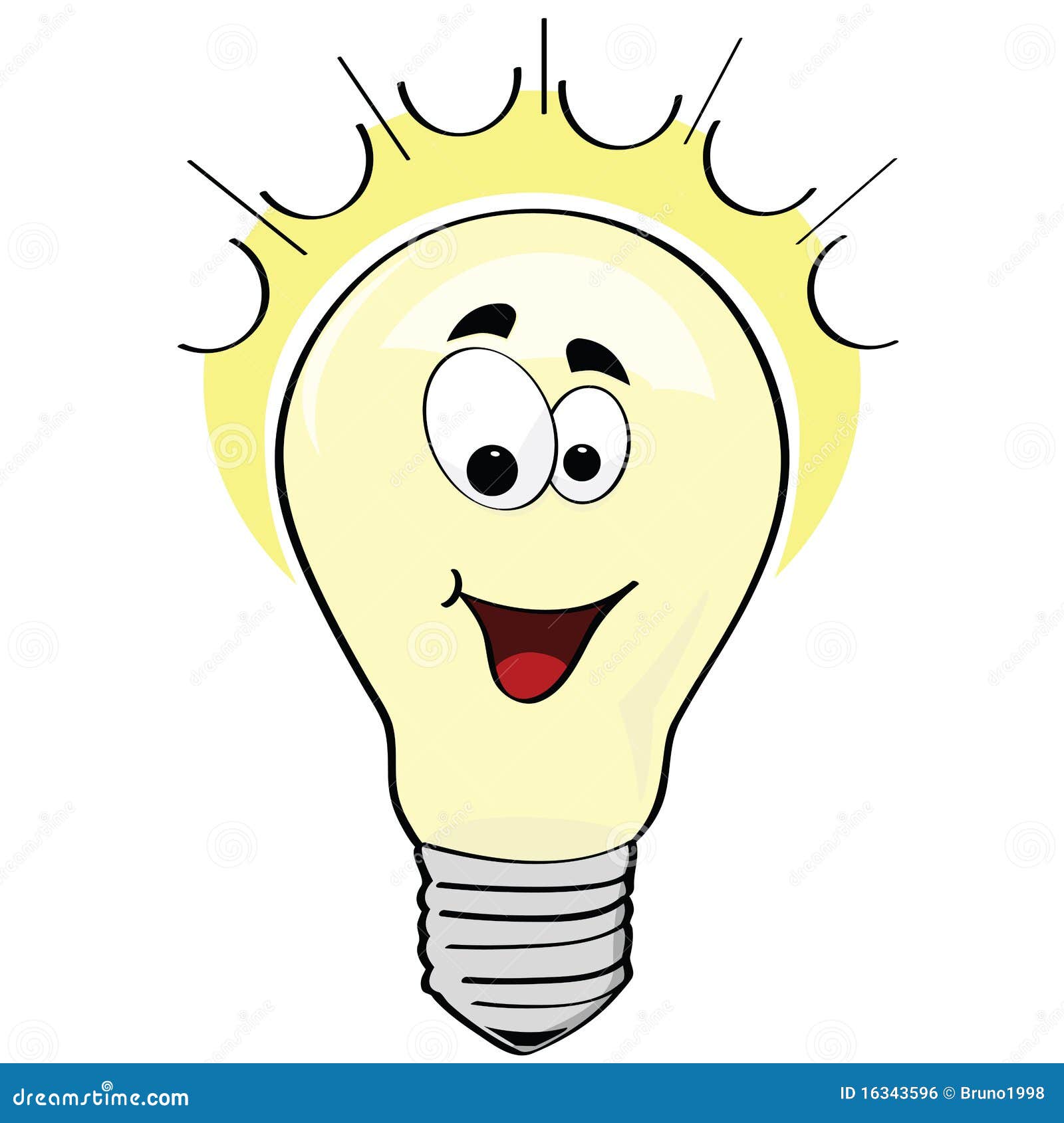 Idea feliz ilustración del vector. Ilustración de ingeniosidad - 16343596