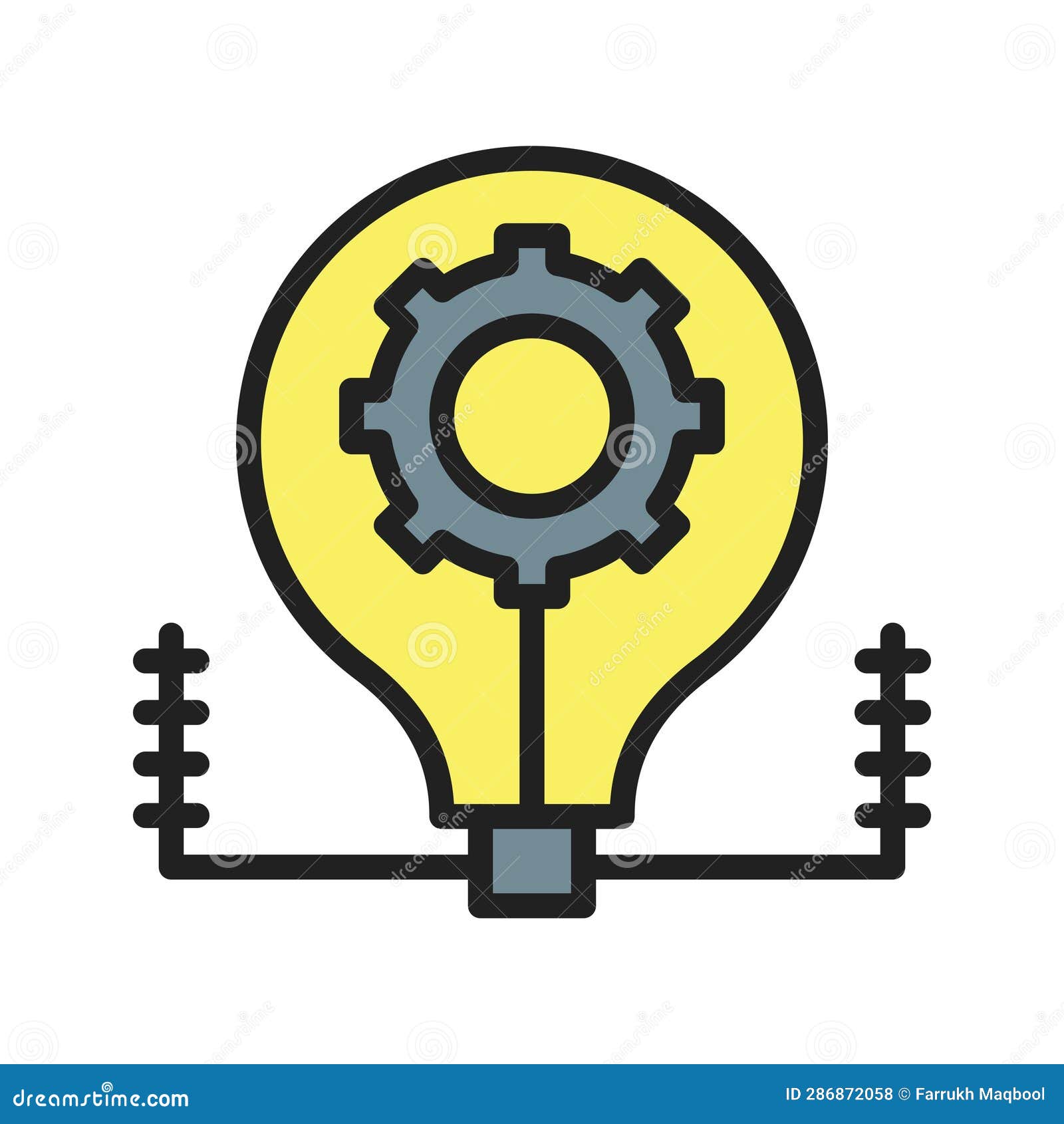 Idea Generation Icon Image. Stock Vector - Illustration of thinking ...