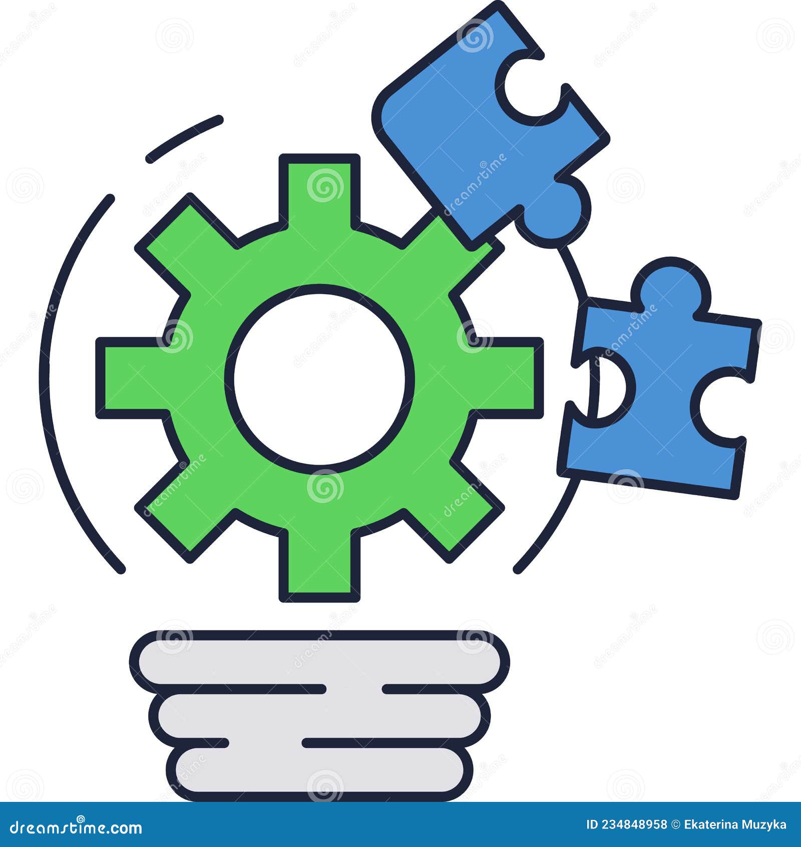 Idea Generation Icon New Product Creation Vector Stock Vector ...