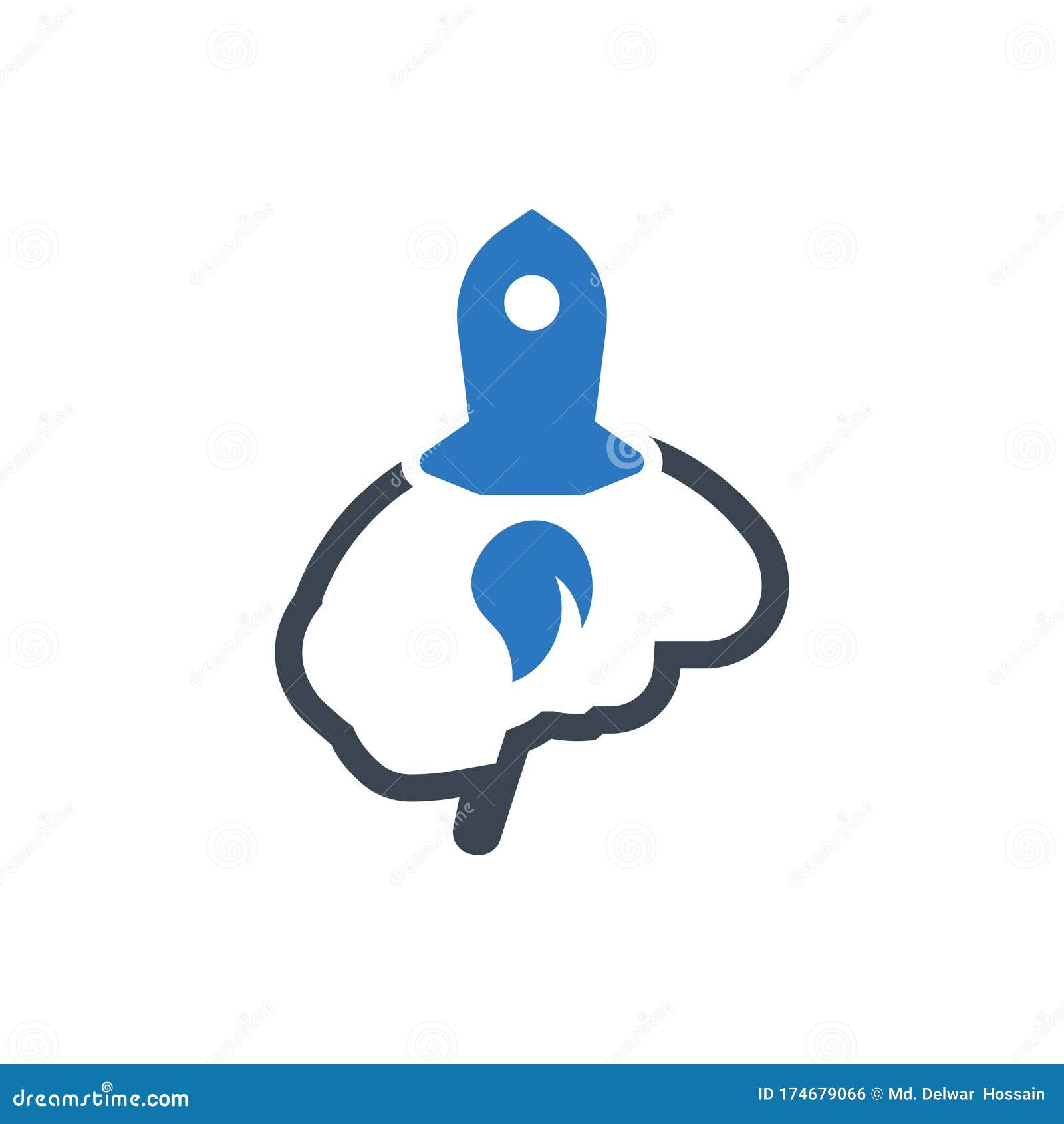 Idea generator icon stock vector. Illustration of solution - 174679066