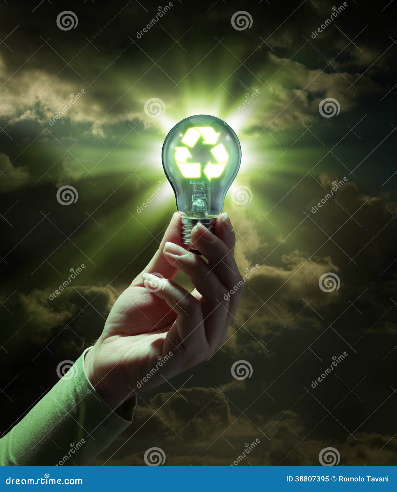 Idea Green Energy - Recycle Concept Stock Image - Image of concept ...