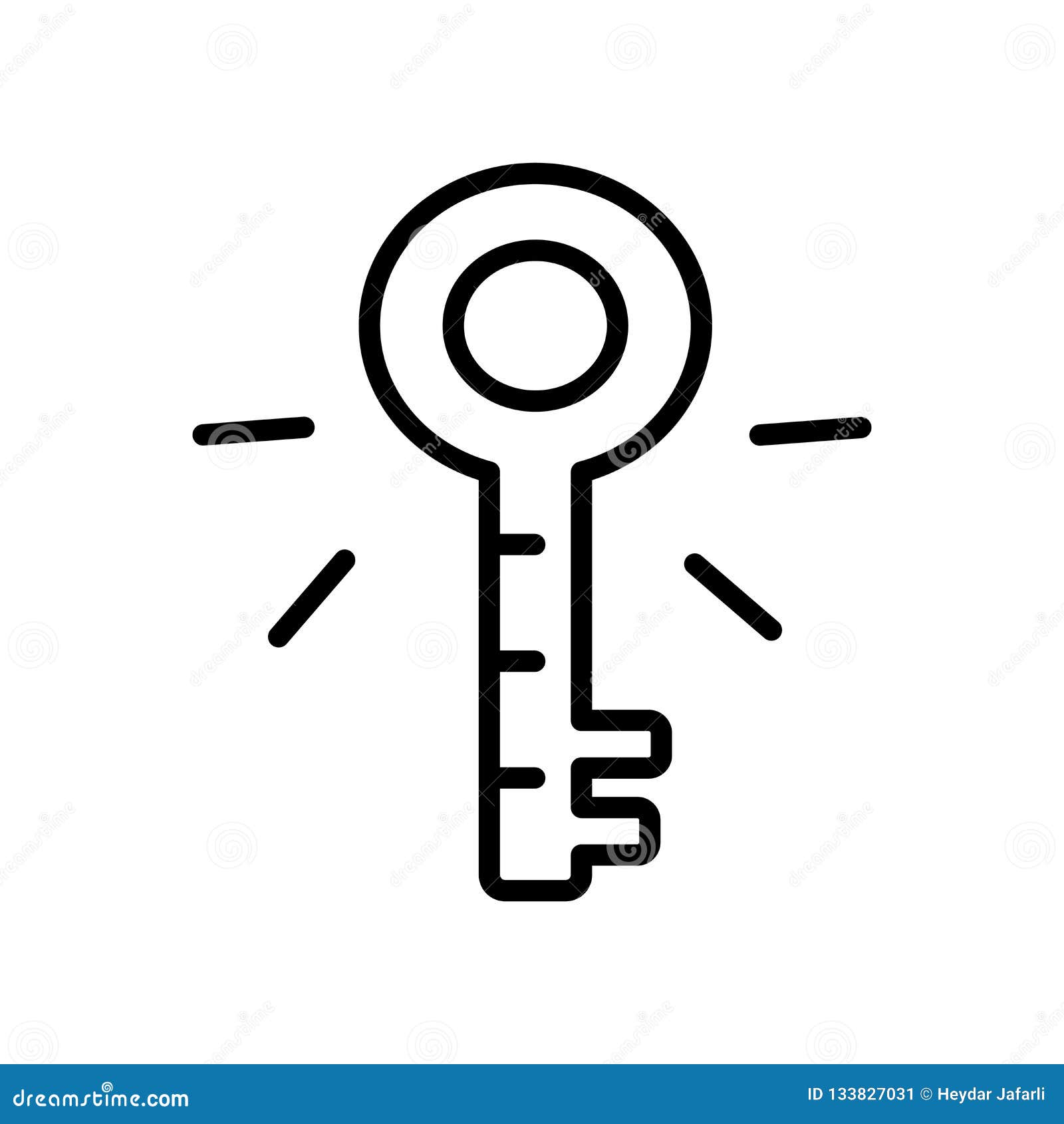 Idea Icon Vector Isolated on White Background, Idea Sign , Linear and ...