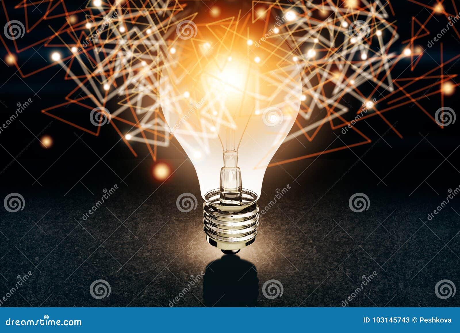 Idea and Innovation Concept Stock Illustration - Illustration of ...