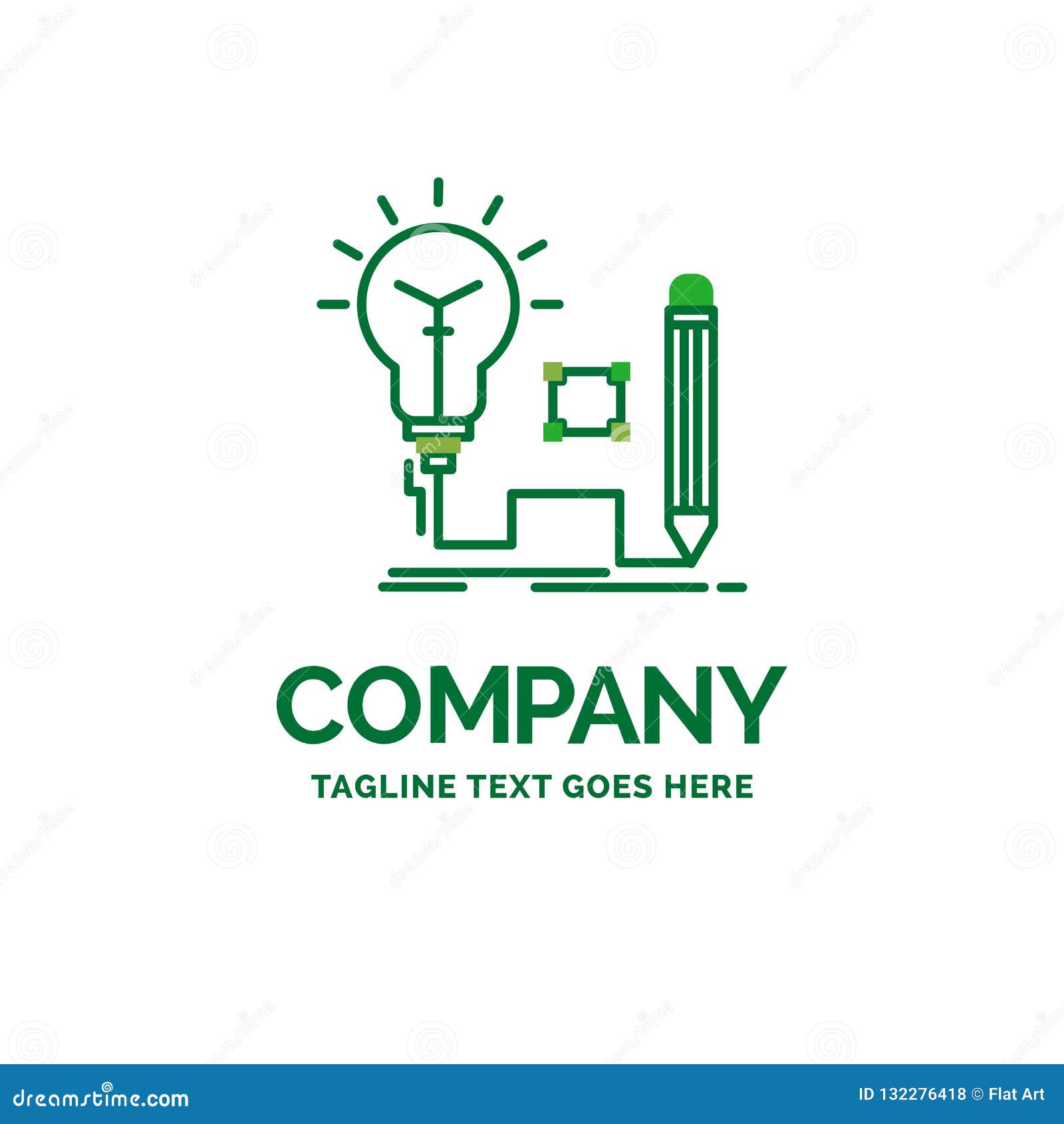 Idea, Insight, Key, Lamp, Lightbulb Flat Business Logo Template Stock ... Idea, Insight, Key, Lamp, Lightbulb Flat Business Logo Template Stock ...