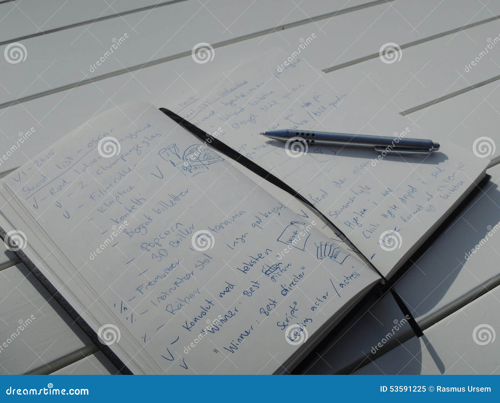 Idea Journal - a Tool for the Creative Mind Stock Image - Image of ...
