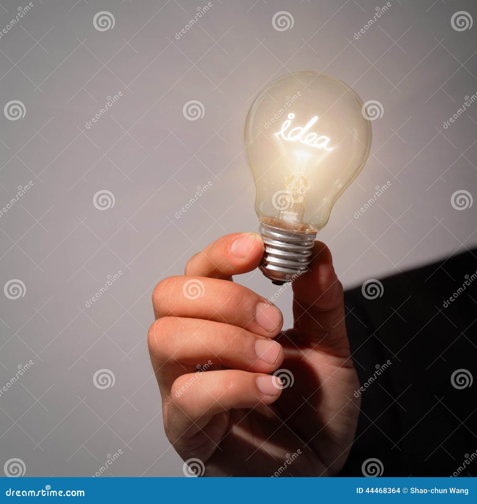 Idea lamp bulb stock photo. Image of energy, isolated - 44468364