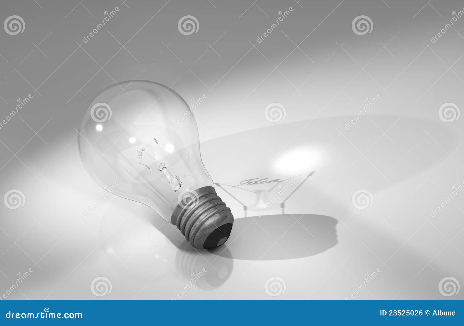 Idea Light Bulb stock photo. Image of globe, idea, bulb - 23525026