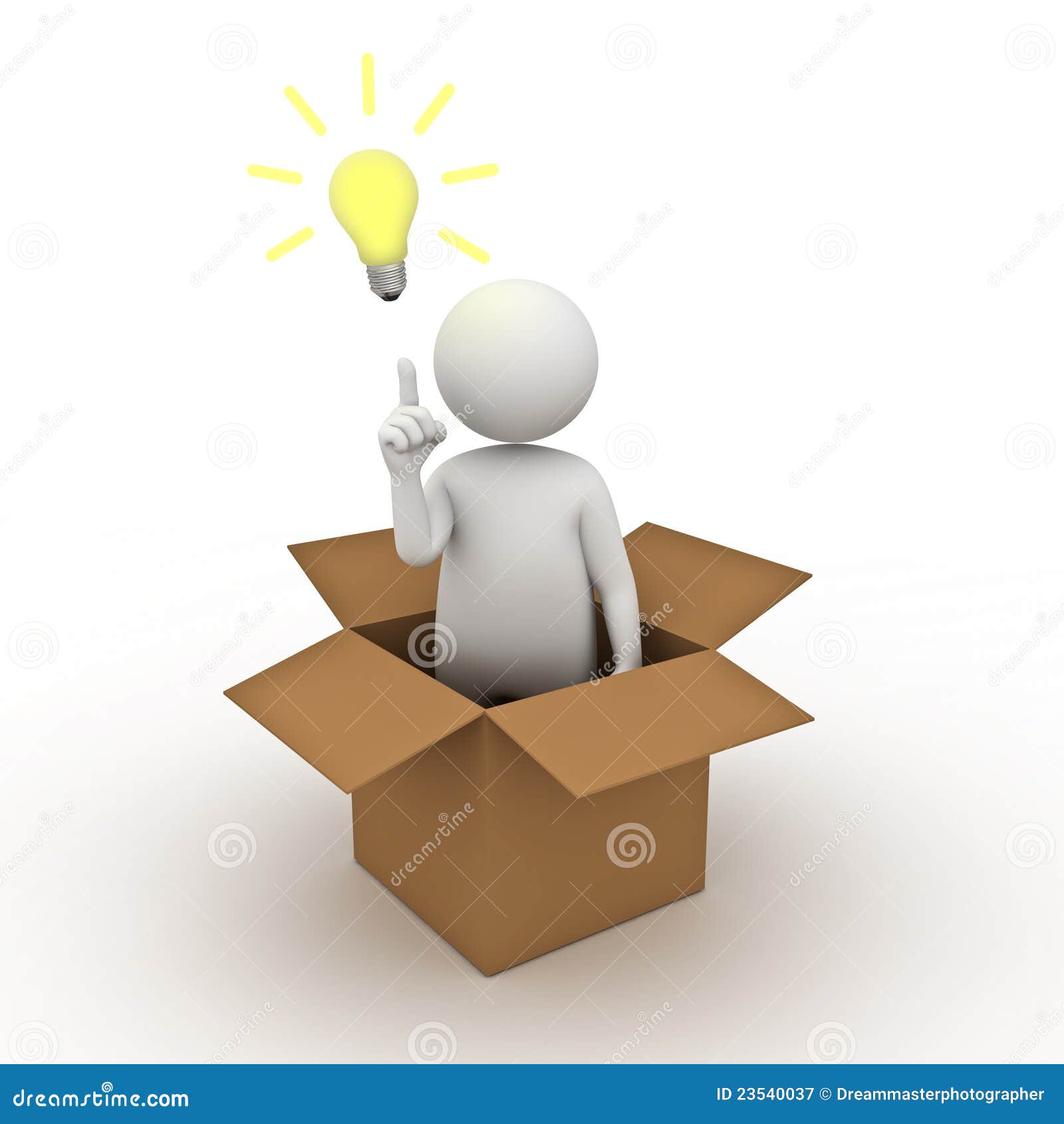 Think Good Cardboard Box Stock Illustrations – 8 Think Good Cardboard ...