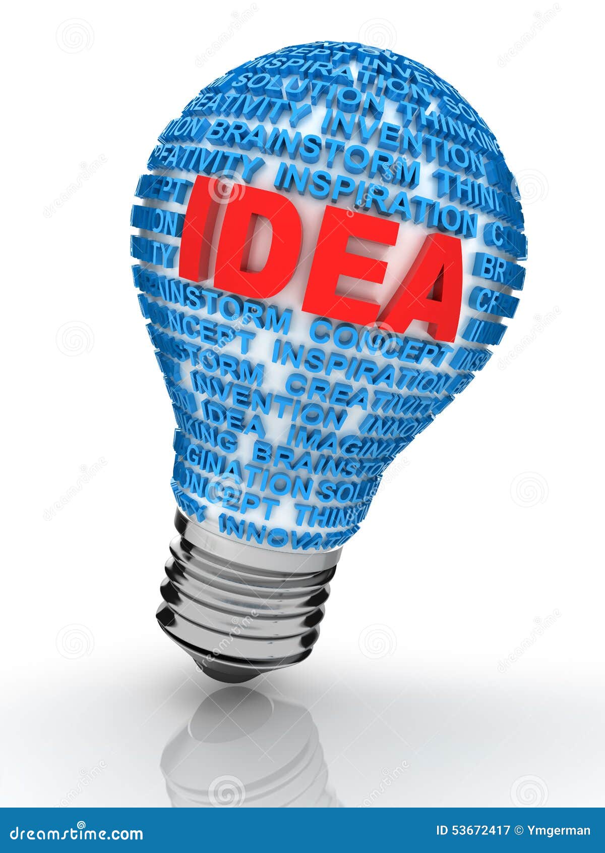 Idea light bulb stock illustration. Illustration of strategy - 53672417
