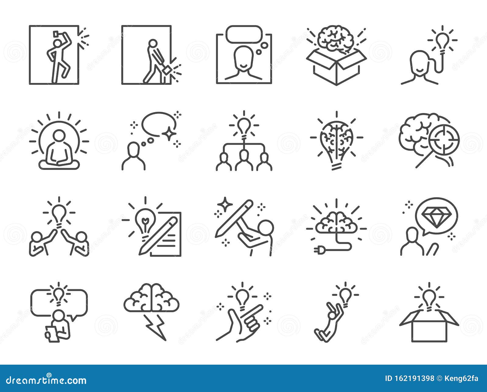 Ideation Icon. Simple Element From Life Skills Collection. Filled ... Ideation Icon. Simple Element From Life Skills Collection. Filled ...