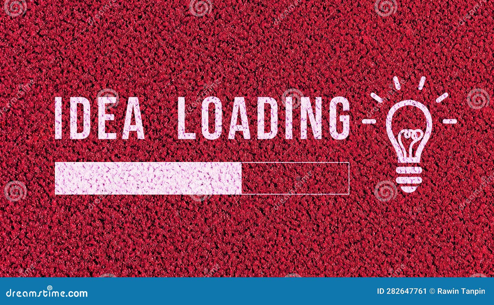 Idea Loading Concept with Hyperspace Suitable for Business Presentation ...