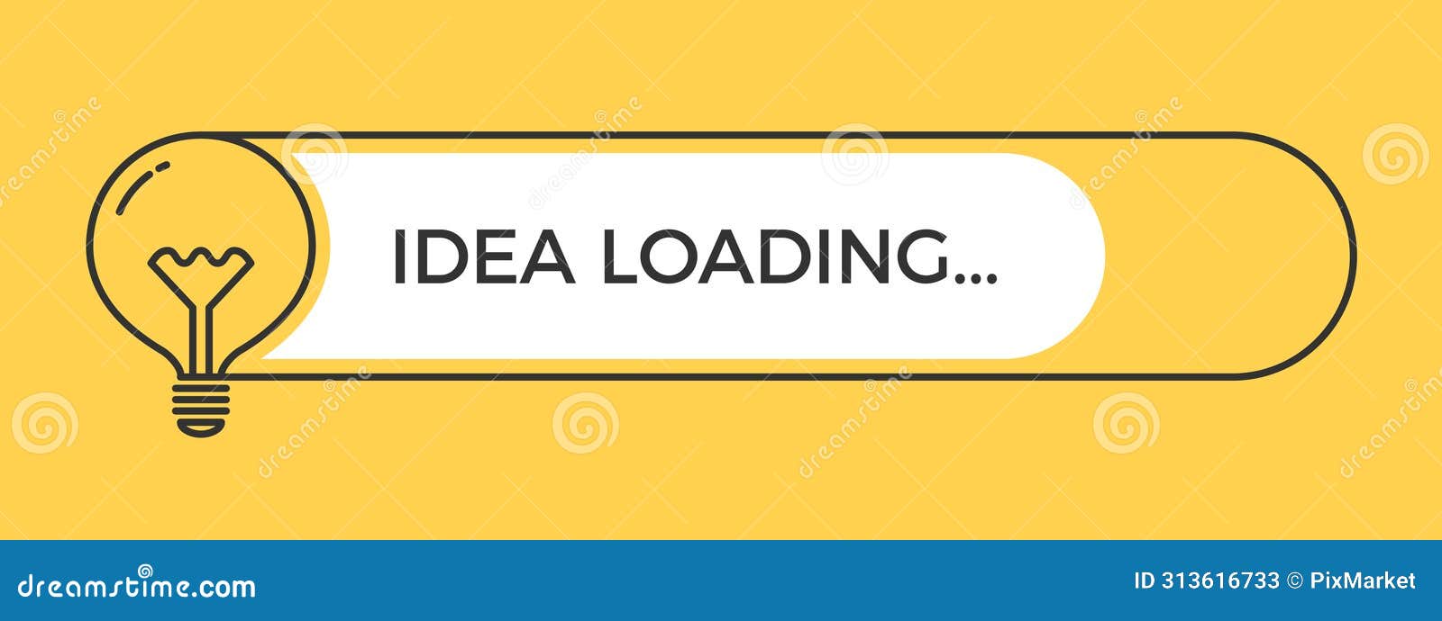 Idea Loading Cartoon Vector | CartoonDealer.com #89451833