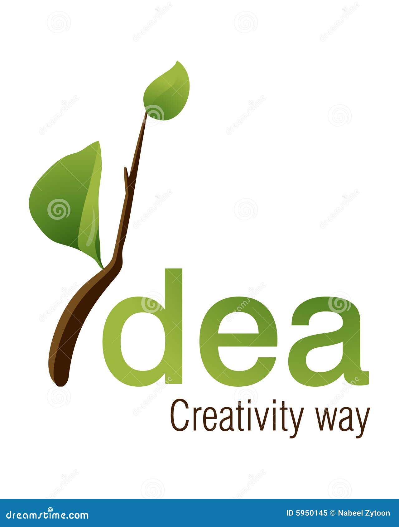 Idea Logo stock vector. Illustration of logo, identity - 5950145