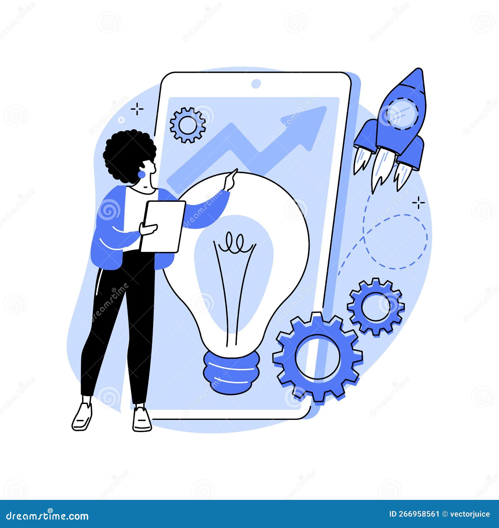 Idea Management Abstract Concept Vector Illustration Stock Vector ...