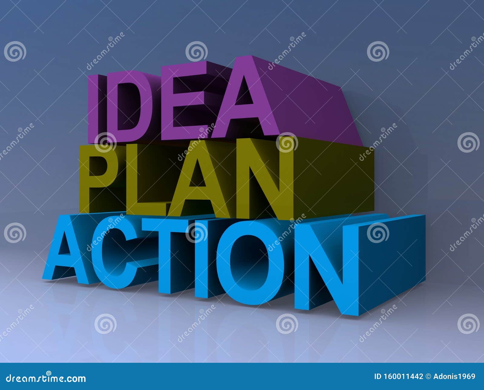 Idea plan action stock illustration. Illustration of functional - 160011442