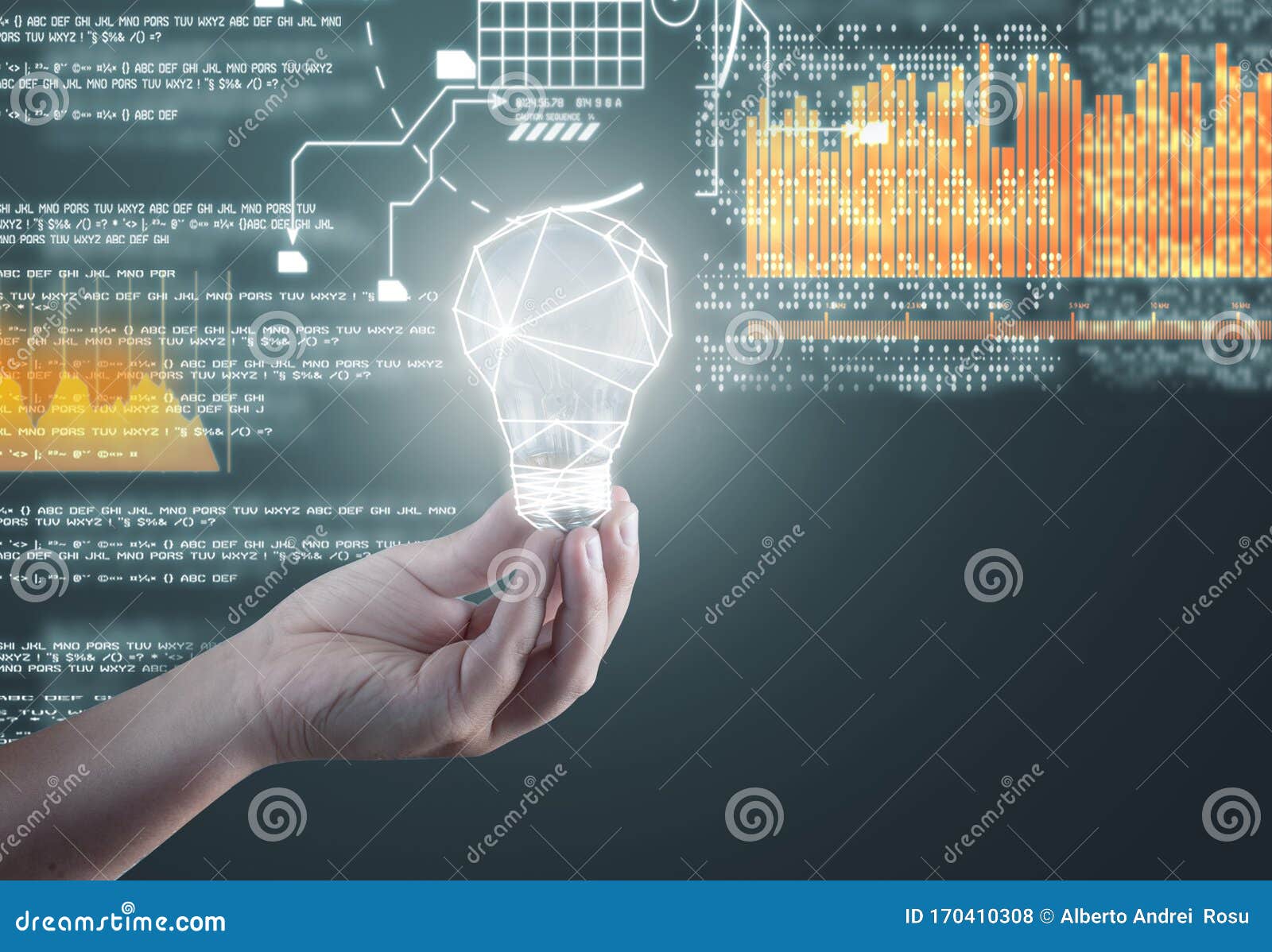 Idea problem solving stock photo. Image of information - 170410308
