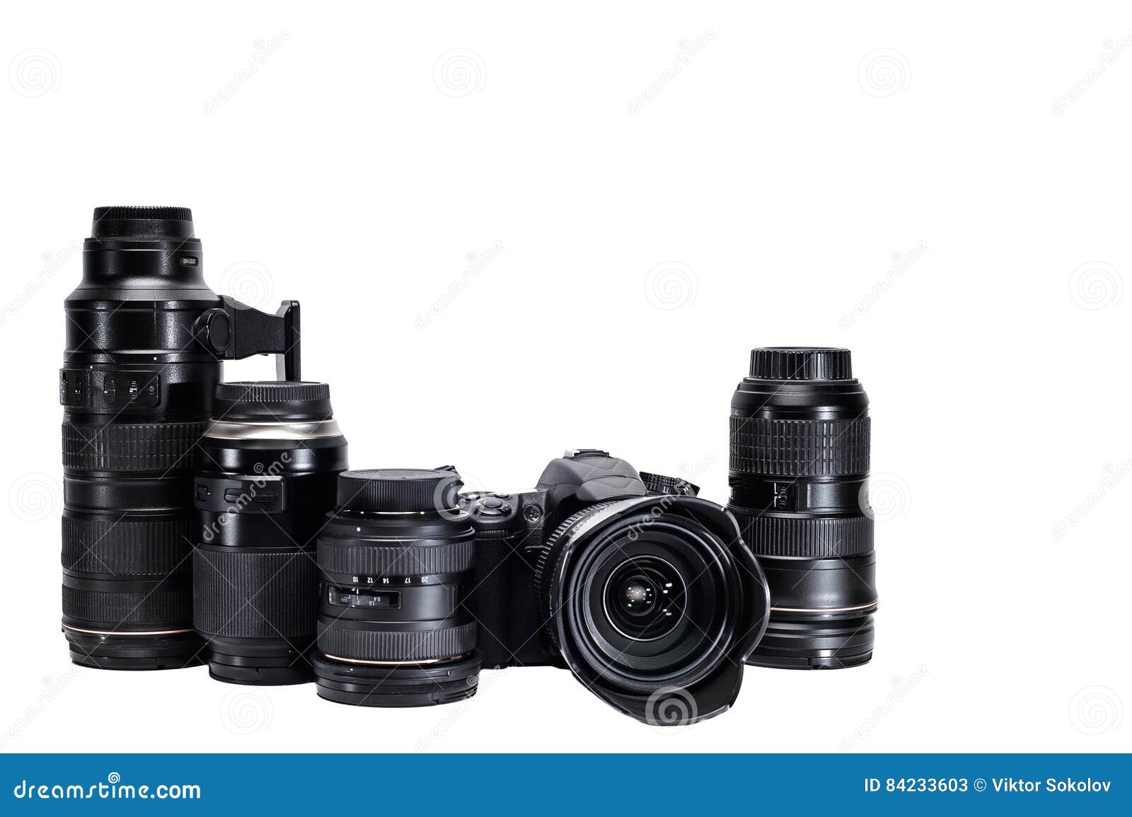 The Idea of a Professional Photographer with White Background ...