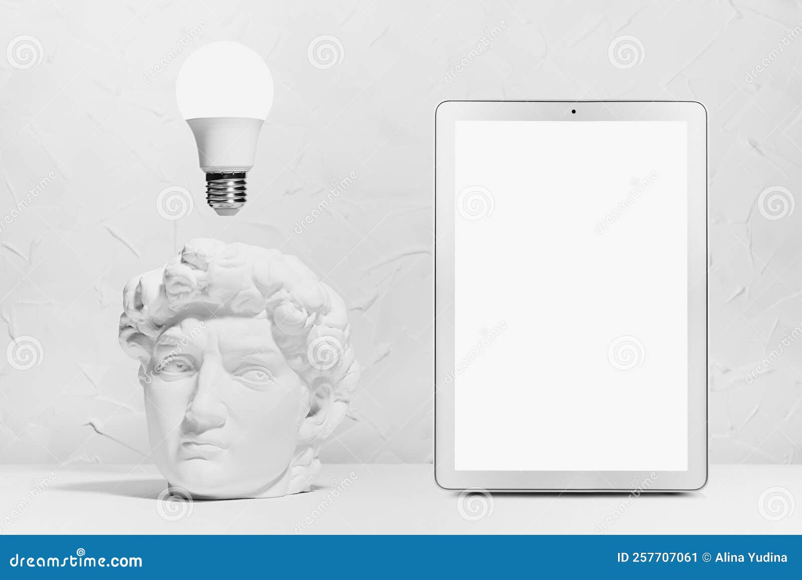 Idea of Research of Solution, Brainstorming and Thinking - Glow Light ...