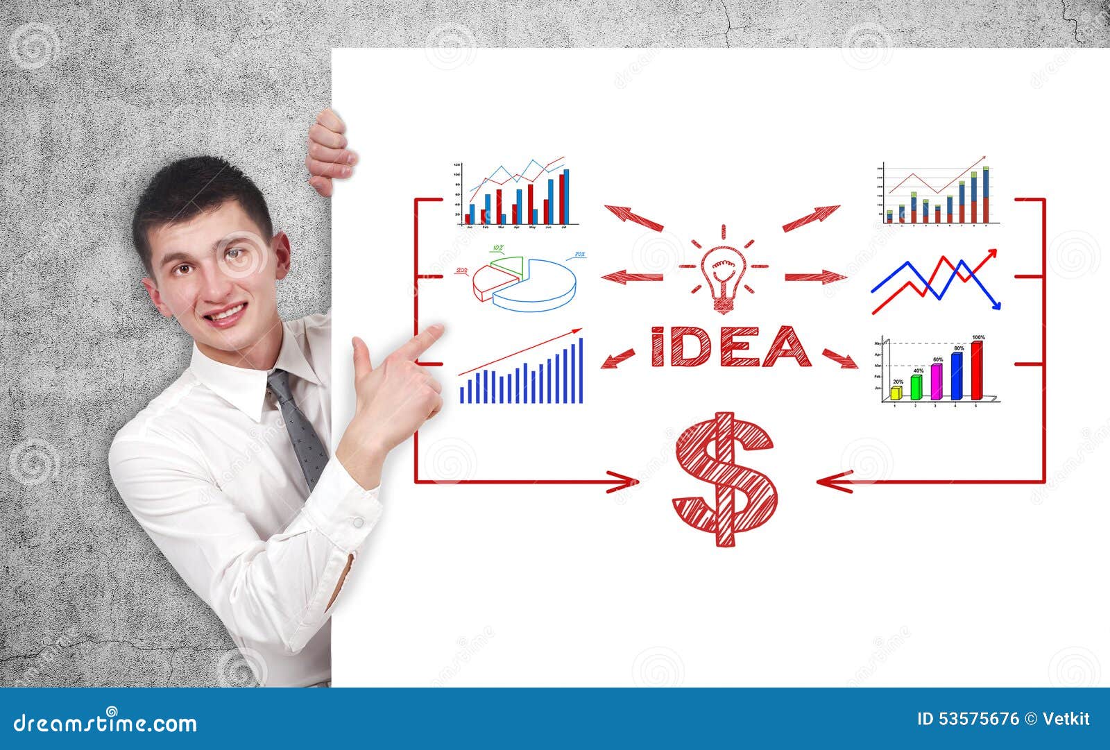 Idea scheme stock photo. Image of planning, consulting - 53575676