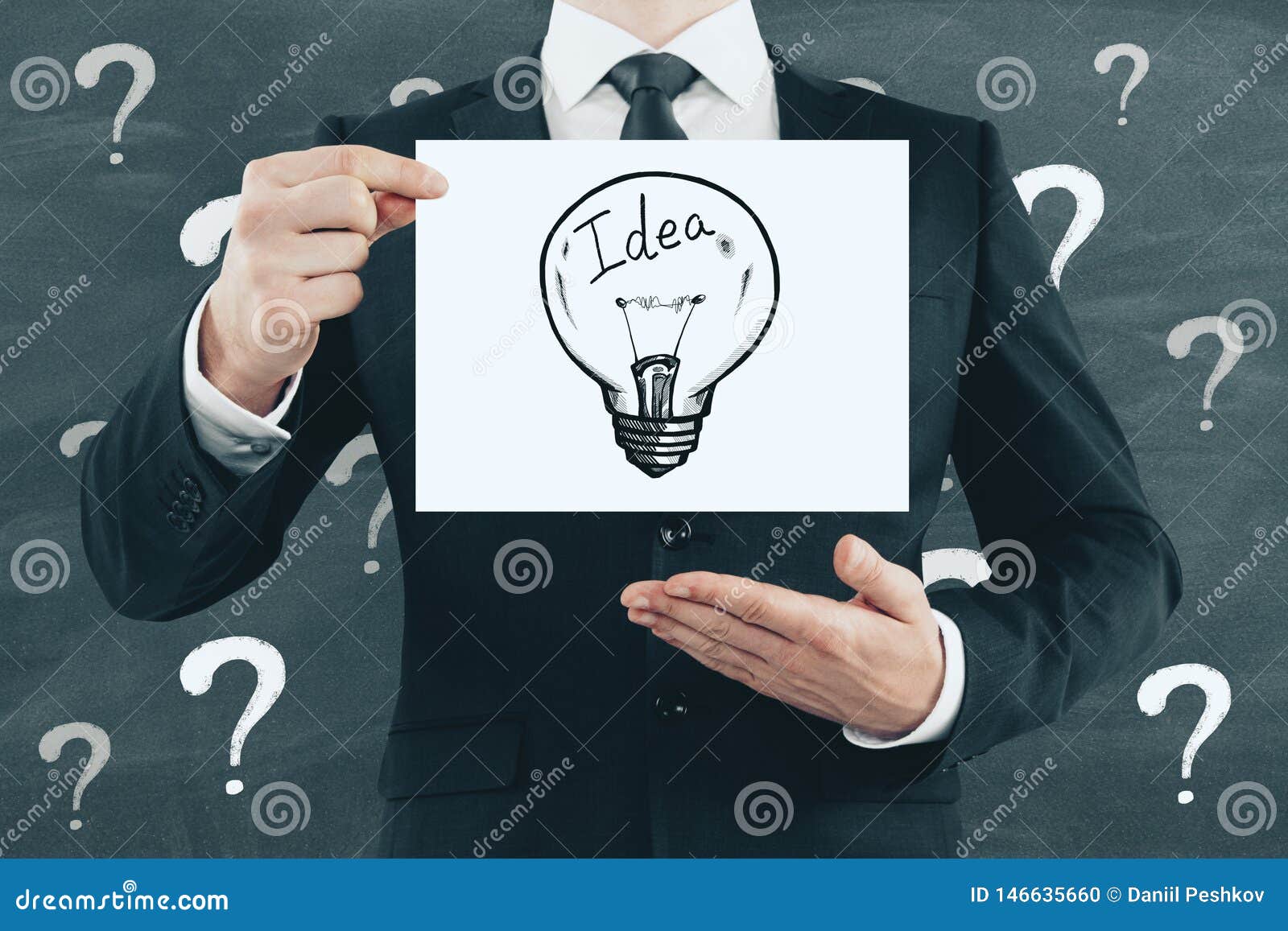 Idea, Solution and Seminar Concept Stock Photo - Image of manager ...
