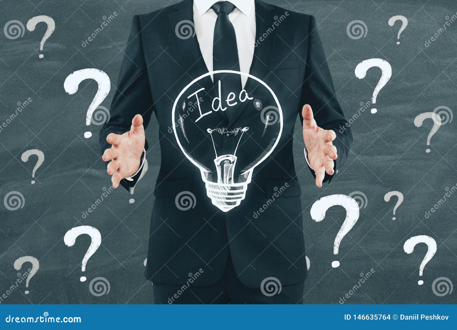 Idea, Solution and Workshop Concept Stock Photo - Image of blackboard ...