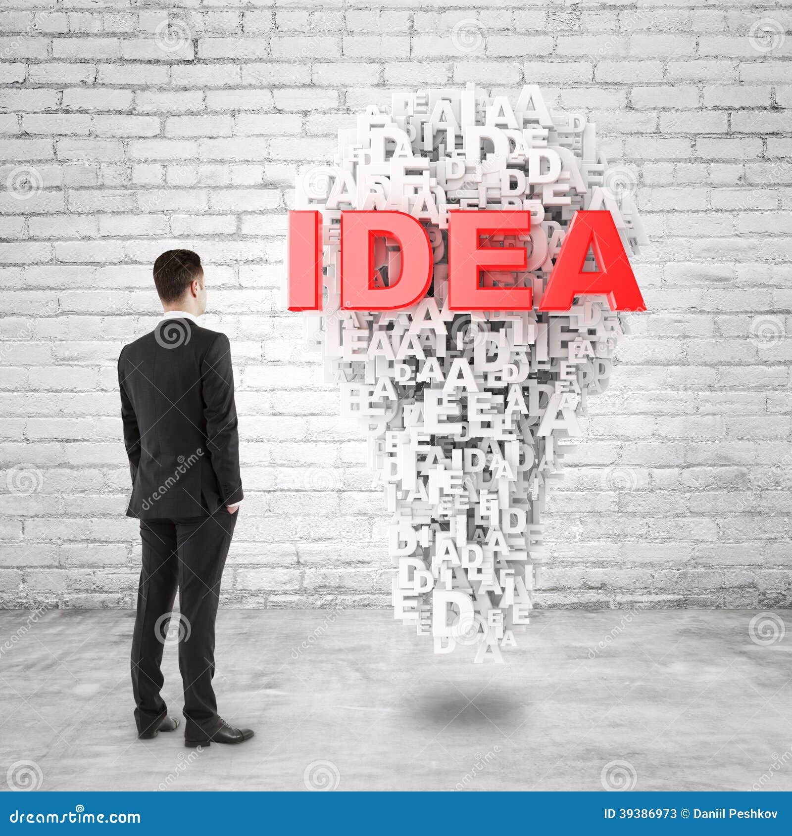 Idea symbol stock image. Image of cheerful, model, lamp - 39386973