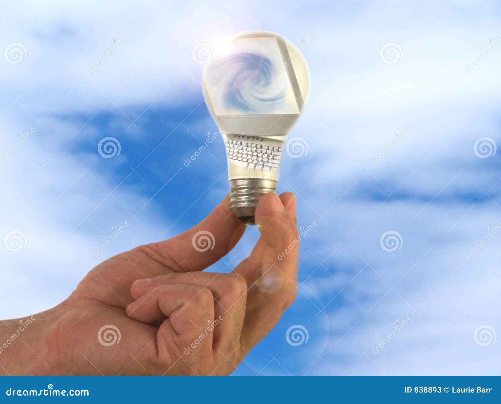 Idea and Technology stock image. Image of wide, wattage - 838893
