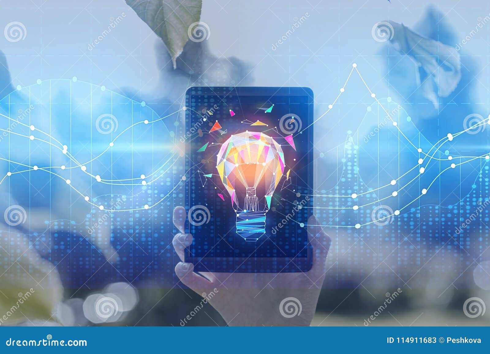 Idea and Technology Concept Stock Image - Image of innovation ...