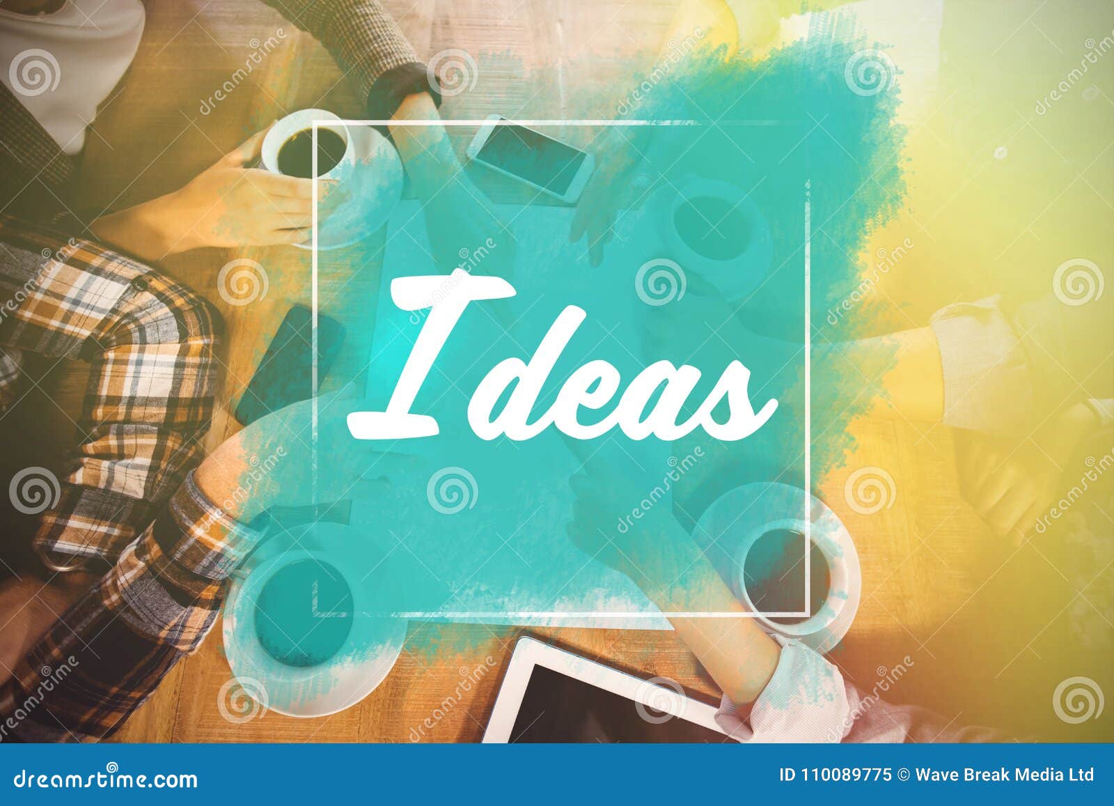 Composite Image of Idea Text Message Stock Image - Image of digitally ...