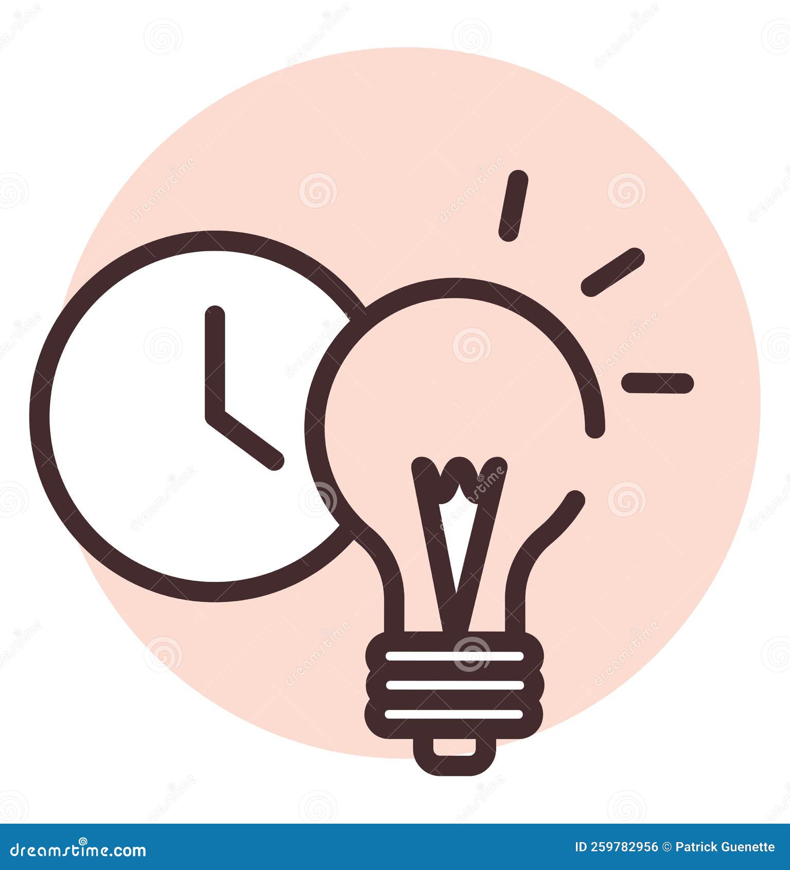 Idea And Time Stack Balance. Idea Is Time Concept. Man Resolving ...