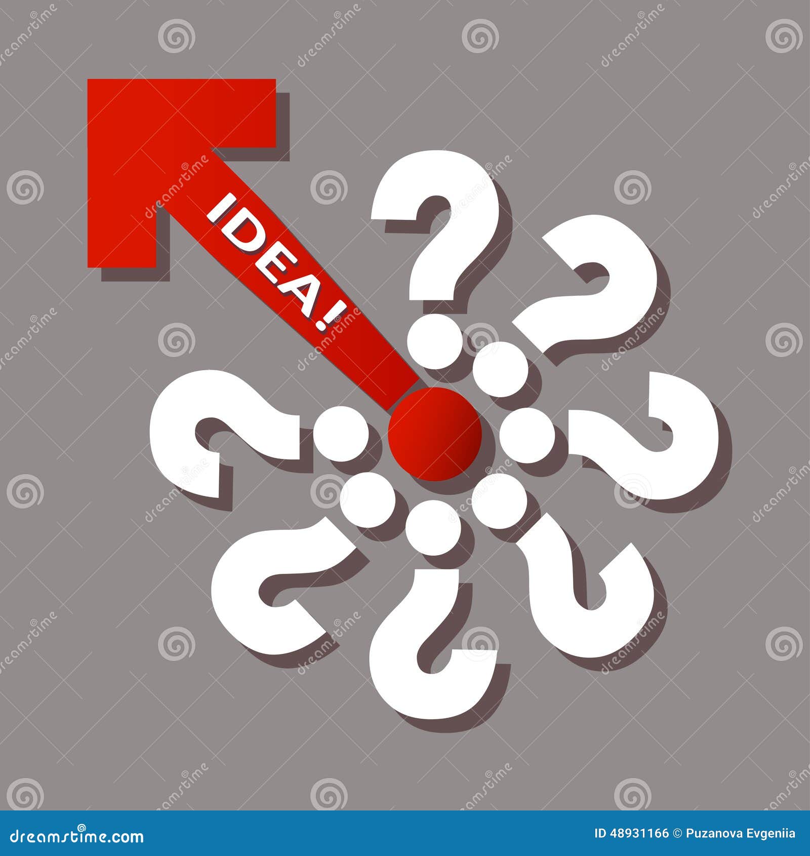 Idea stock vector. Illustration of idea, discovery, making - 48931166