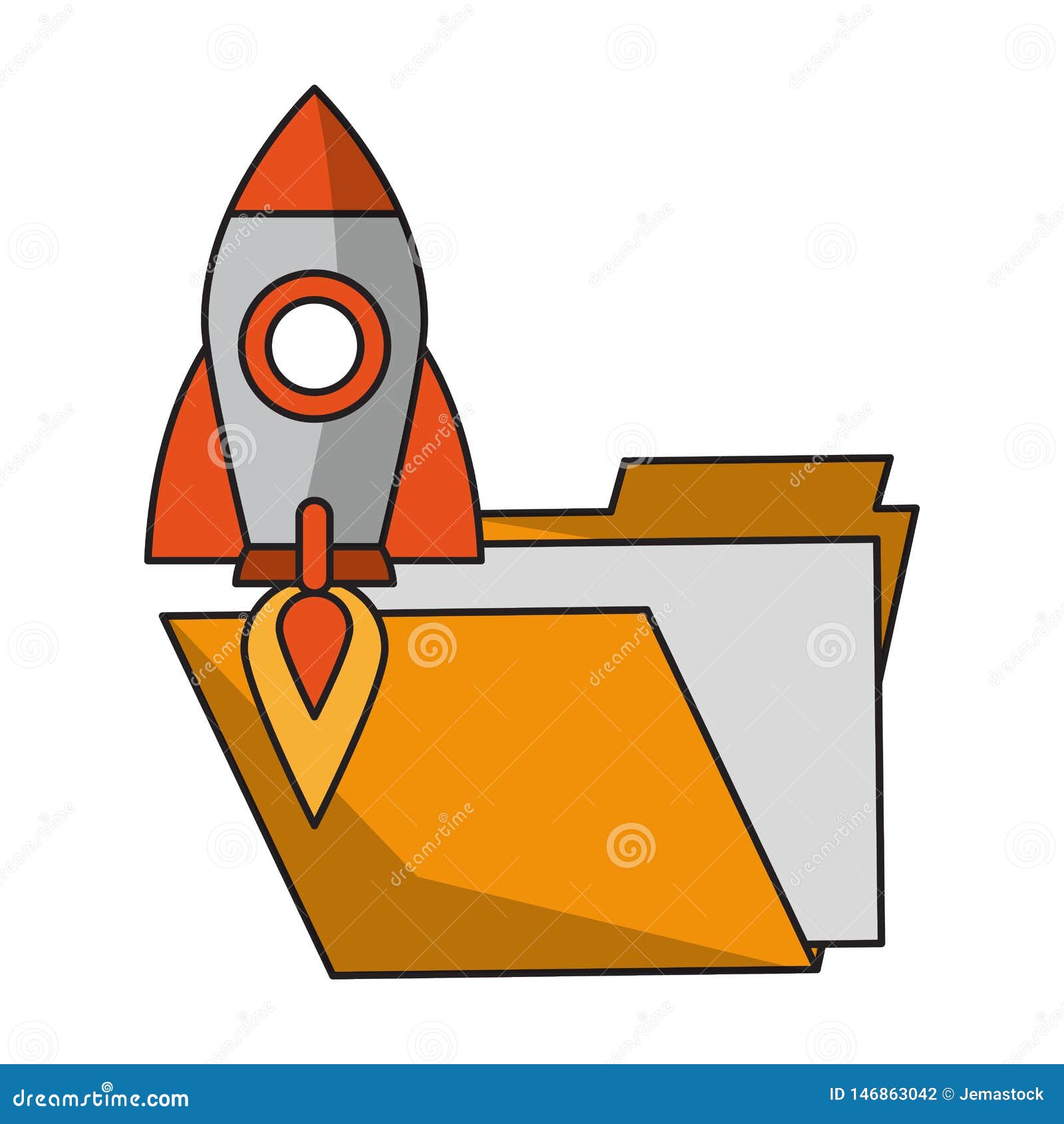 Idea working cartoon stock vector. Illustration of knowledge - 146863042